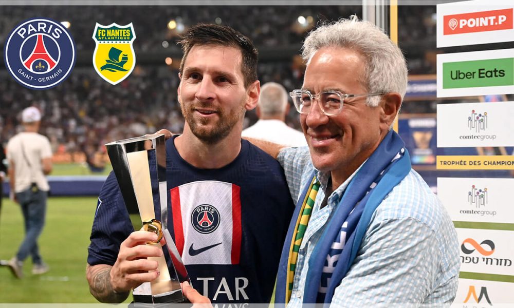 PSG/Nantes (4-0) - Messi élu joueur du Trophée des Champions